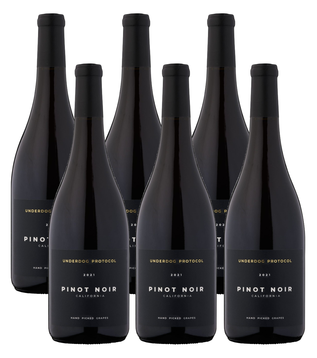 Underdog Protocol Pinot Noir 2023 (6styk) - Alle vine - Smalle Vine